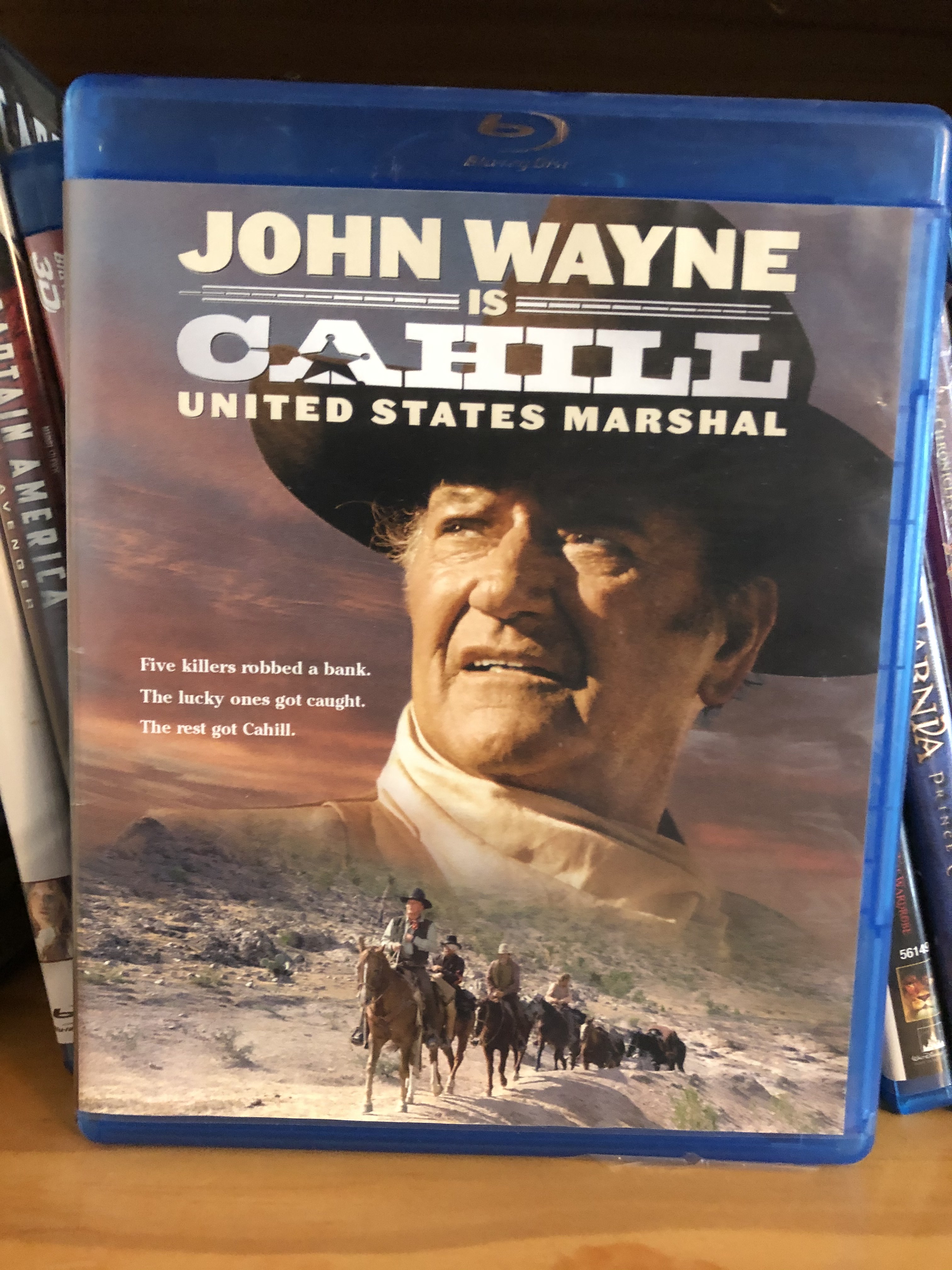 Cahill U.S. Marshal – Warren Watched A Movie